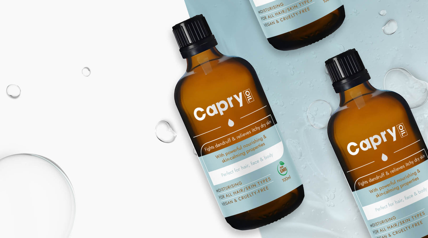 Beat dandruff & relieve itchy dry skin with Capry Oil – Capry Ltd