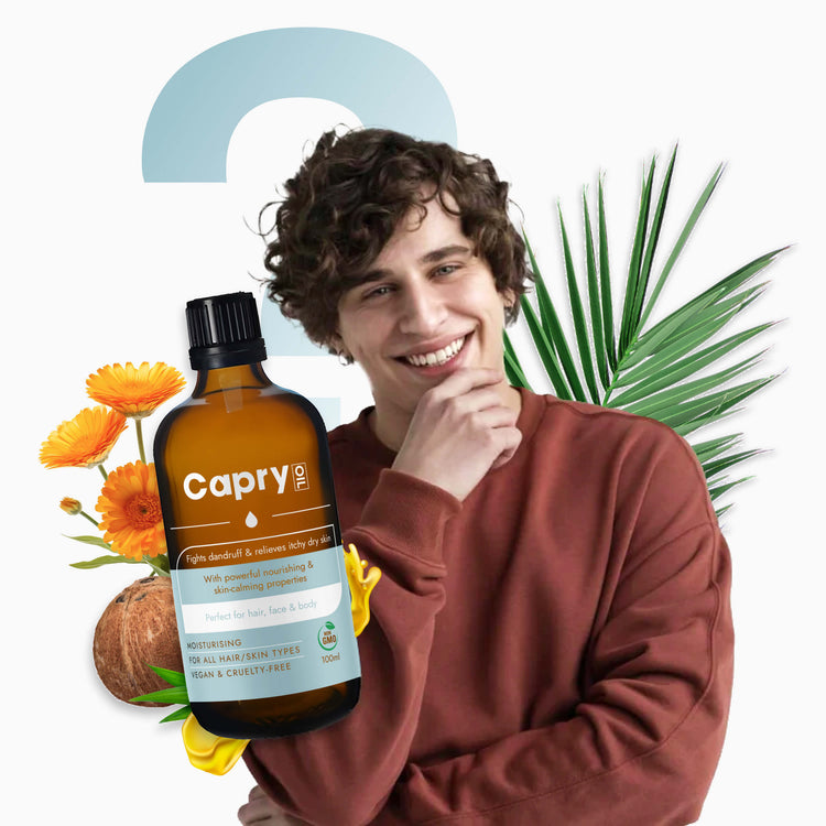 Beat dandruff & relieve itchy dry skin with Capry Oil – Capry Ltd